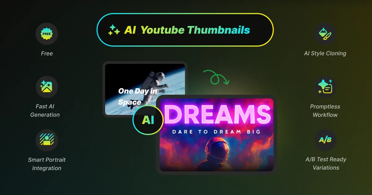 Free AI YouTube Thumbnail Maker (No Sign Up) - WayinVideo