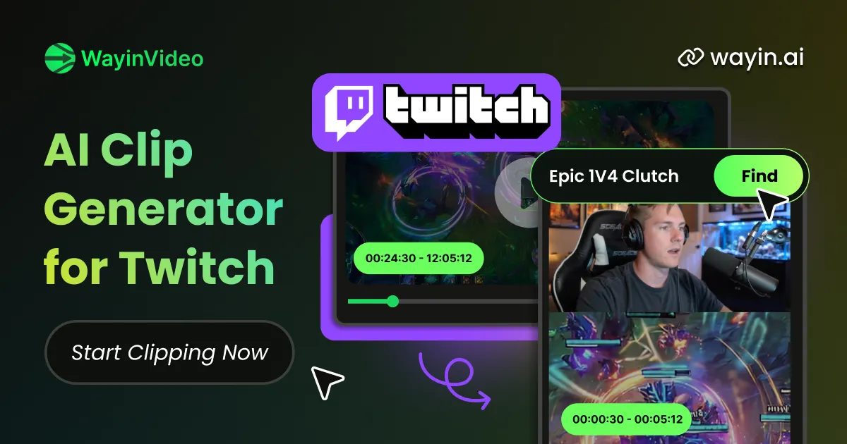 AI Clip Generator for Twitch - Turn Streams into Viral Clips in Minutes ...